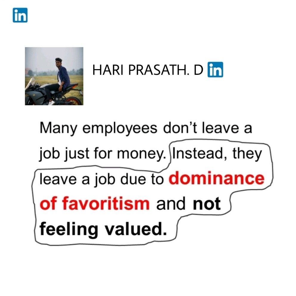 HARI PRASATH. D posted on LinkedIn HARI PRASATH. D posted on LinkedIn