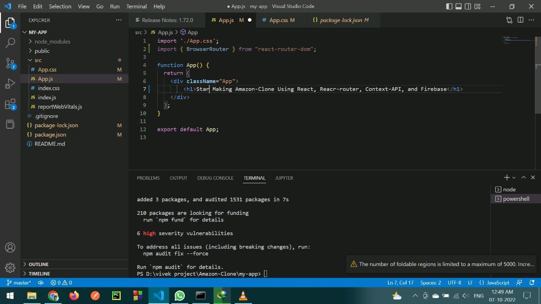 Vivek Parashar on LinkedIn: #reactjs #project #amazon #coding #react # ... Vivek Parashar on LinkedIn: #reactjs #project #amazon #coding #react # ...
