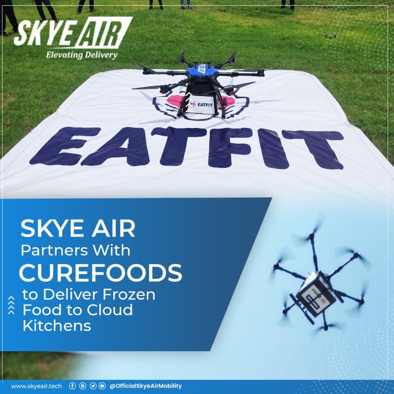 Skye Air Mobility on LinkedIn: #curefoods #bvlos #cloudkitchen #food # ... Skye Air Mobility on LinkedIn: #curefoods #bvlos #cloudkitchen #food # ...