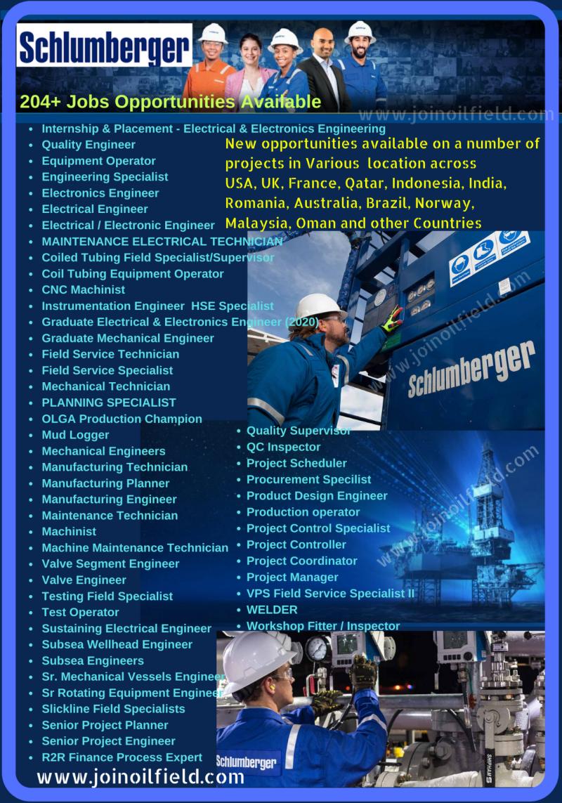 Drilling, Rigs, Well Services Jobs on LinkedIn: Schlumberger Job ... Drilling, Rigs, Well Services Jobs on LinkedIn: Schlumberger Job ...