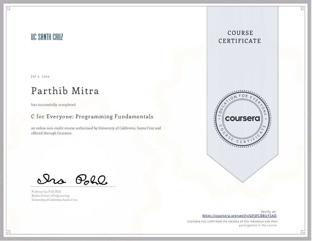 Parthib Mitra on LinkedIn: #coding #cprogramming #cprogramminglanguage ... Parthib Mitra on LinkedIn: #coding #cprogramming #cprogramminglanguage ...