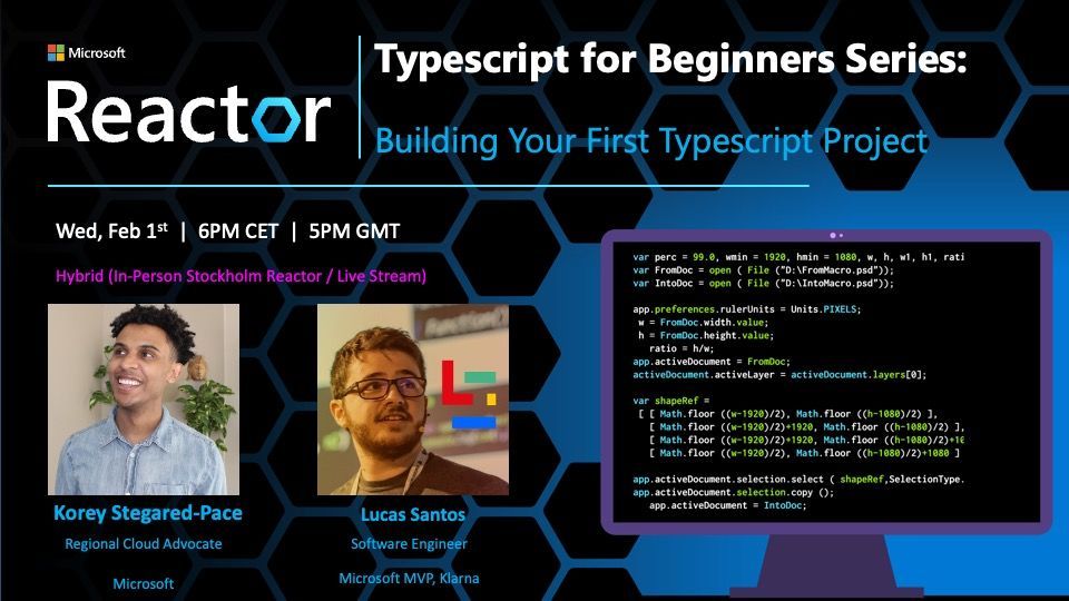 Lucas Santos on LinkedIn: #typescript #microsoftreactor #typescript Lucas Santos on LinkedIn: #typescript #microsoftreactor #typescript