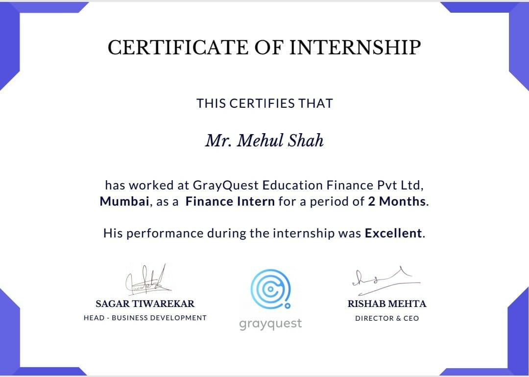 Mehul Shah on LinkedIn: #internship #mba #work #opportunity #experience ... Mehul Shah on LinkedIn: #internship #mba #work #opportunity #experience ...