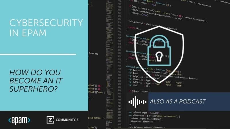 Ihar Zharkouski on LinkedIn: #career #cybersecurity #epam Ihar Zharkouski on LinkedIn: #career #cybersecurity #epam