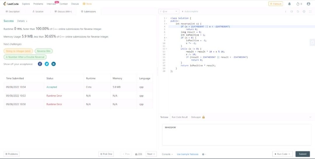 Mahmoud Hussam Abbas on LinkedIn: #leetcode #problemsolving # ... Mahmoud Hussam Abbas on LinkedIn: #leetcode #problemsolving # ...