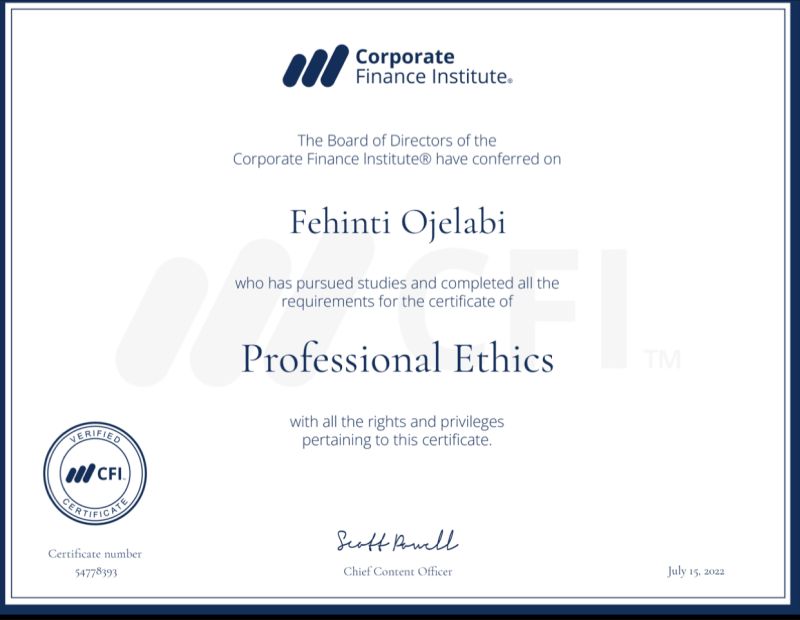 Fehintioluwa Ojelabi on LinkedIn: #evolving #finance #finance # ... Fehintioluwa Ojelabi on LinkedIn: #evolving #finance #finance # ...