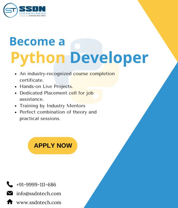 SSDN Technologies on LinkedIn: #python #pythonprogramminglanguage # ... SSDN Technologies on LinkedIn: #python #pythonprogramminglanguage # ...