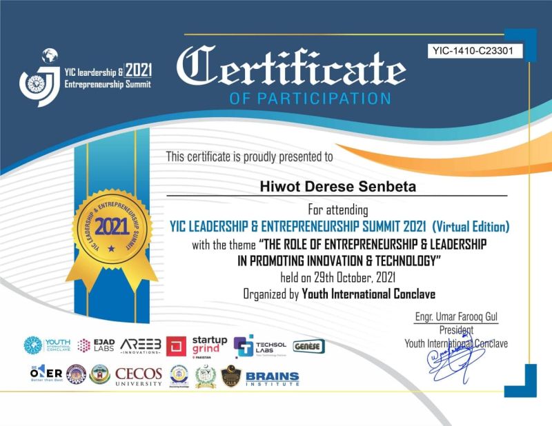 Hiwot Derese posted on LinkedIn Hiwot Derese posted on LinkedIn