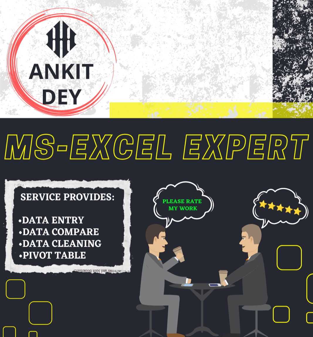 Ankit Dey on LinkedIn: I can do Excel data cleaning, Excel Data Entry ... Ankit Dey on LinkedIn: I can do Excel data cleaning, Excel Data Entry ...