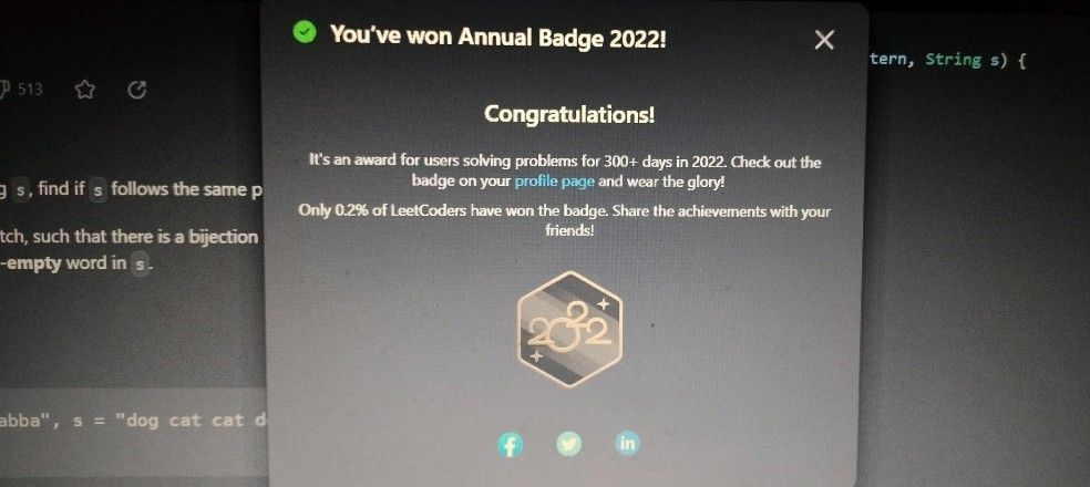 Meet Kataria on LinkedIn: And, its the Annual Badge on Leetcode📍 | 10 ... Meet Kataria on LinkedIn: And, its the Annual Badge on Leetcode📍 | 10 ...