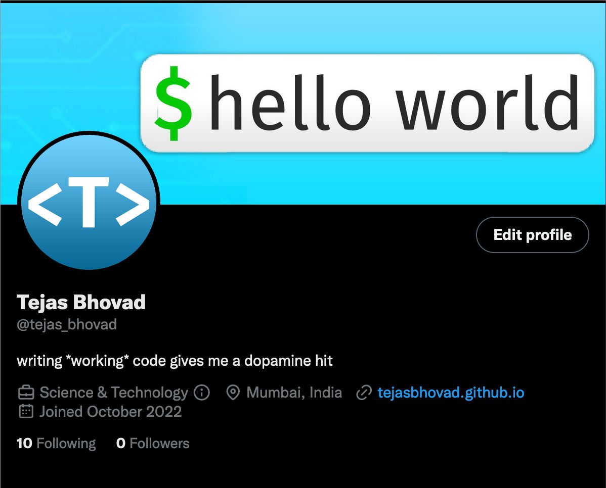 Tejas Bhovad on LinkedIn: Hello to the four people reading this 👋 I ... Tejas Bhovad on LinkedIn: Hello to the four people reading this 👋 I ...