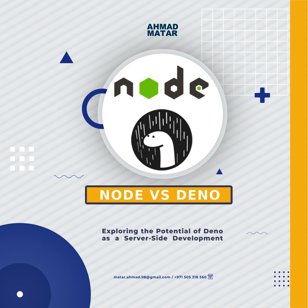 Ahmad Matar on LinkedIn: #backend #nodejs #deno #javascript # ... Ahmad Matar on LinkedIn: #backend #nodejs #deno #javascript # ...