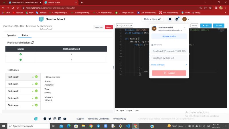 Sneha Prasad on LinkedIn: #cplusplus #day27 #30daysofcode #community # ... Sneha Prasad on LinkedIn: #cplusplus #day27 #30daysofcode #community # ...