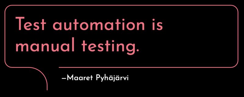 JeanAnn H. on LinkedIn: #testing #leadership #automation JeanAnn H. on LinkedIn: #testing #leadership #automation