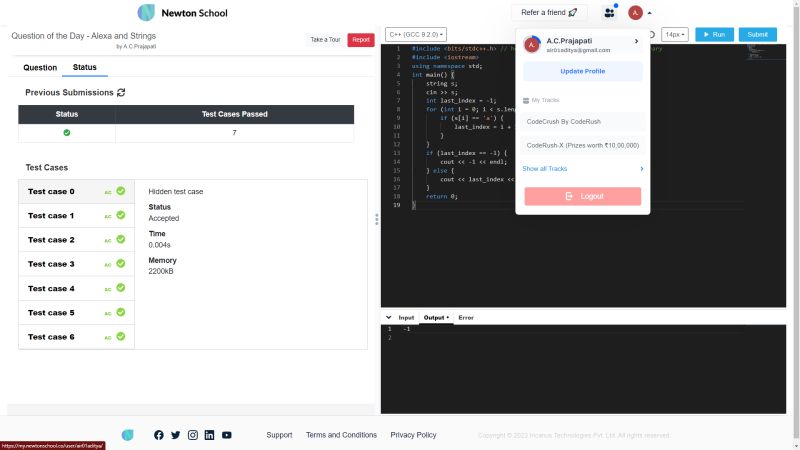 Aditya Chandra Prajapati on LinkedIn: #cplusplus #day12 #30daysofcode # ... Aditya Chandra Prajapati on LinkedIn: #cplusplus #day12 #30daysofcode # ...