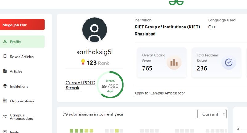 Sarthak Seth on LinkedIn: #connections #share #gfg #datastructures # ... Sarthak Seth on LinkedIn: #connections #share #gfg #datastructures # ...