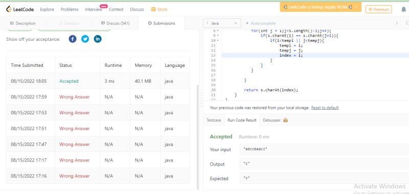 Lokesh Singh on LinkedIn: #leetcode #coding #java #dailychallenge Lokesh Singh on LinkedIn: #leetcode #coding #java #dailychallenge