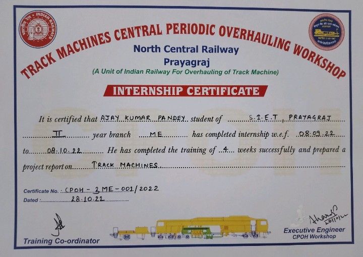 Ajay Kumar Pandey on LinkedIn: #internship #share Ajay Kumar Pandey on LinkedIn: #internship #share