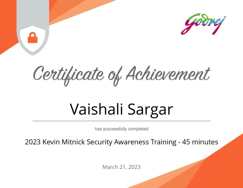 VAISHALI SARGAR on LinkedIn: #protect #detect #respond VAISHALI SARGAR on LinkedIn: #protect #detect #respond
