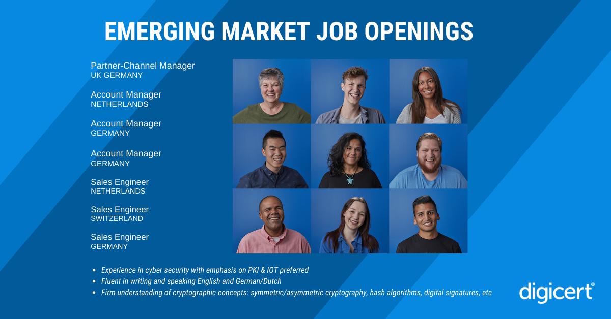 DigiCert on LinkedIn: #lifeatdigicert #digicert #newopportunities # ... DigiCert on LinkedIn: #lifeatdigicert #digicert #newopportunities # ...