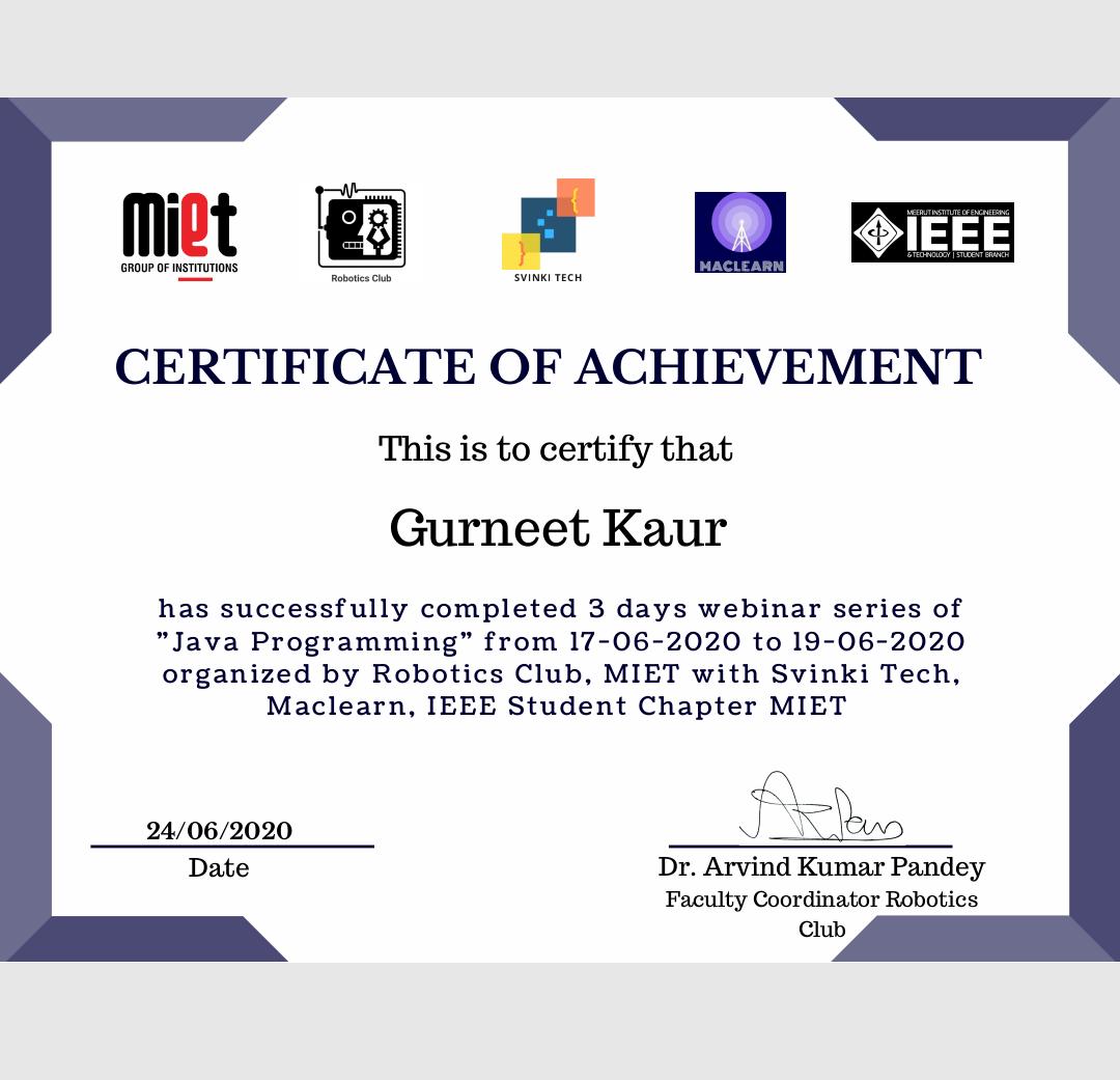Gurneet Kaur on LinkedIn: #javacoding Gurneet Kaur on LinkedIn: #javacoding