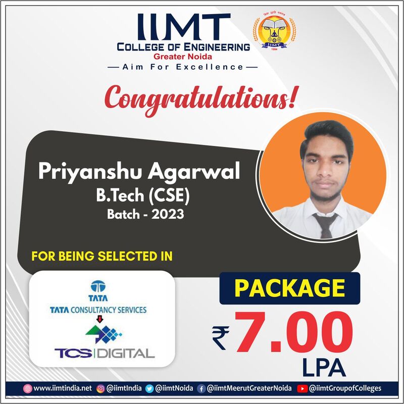 IIMT Group of Colleges on LinkedIn: #congratulations #placed #iimtian # ... IIMT Group of Colleges on LinkedIn: #congratulations #placed #iimtian # ...