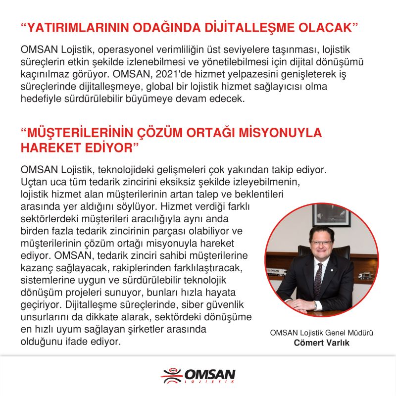 OMSAN Lojistik on LinkedIn: Ekonomist dergisinin lojistik ekinde, 2020 ... OMSAN Lojistik on LinkedIn: Ekonomist dergisinin lojistik ekinde, 2020 ...