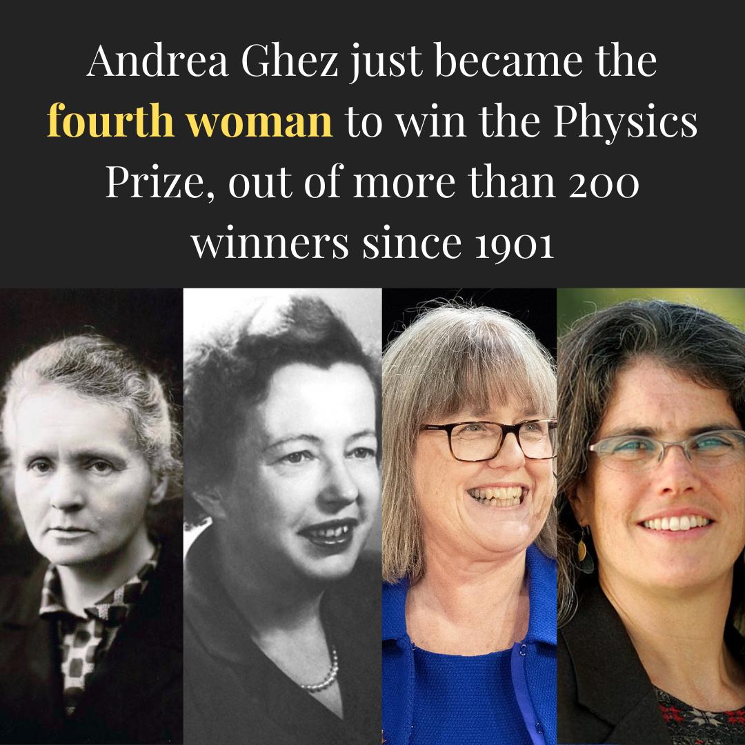 The Female Lead on LinkedIn: Congratulations to Andrea Ghez, Sir Roger ... The Female Lead on LinkedIn: Congratulations to Andrea Ghez, Sir Roger ...