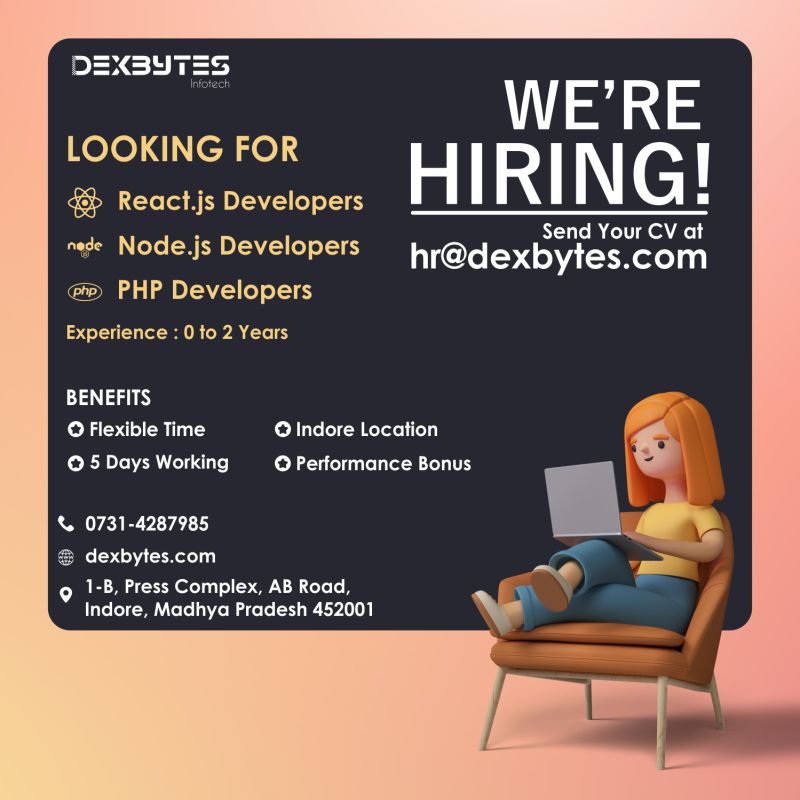 DexBytes Infotech Pvt Ltd on LinkedIn: #hello #linkedin #friends #we # ... DexBytes Infotech Pvt Ltd on LinkedIn: #hello #linkedin #friends #we # ...