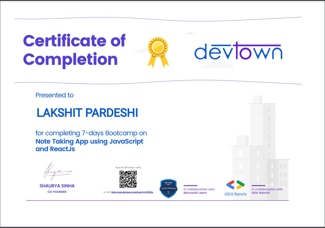 Lakshit Pardeshi on LinkedIn: #javascript #reactjs #devtown # ... Lakshit Pardeshi on LinkedIn: #javascript #reactjs #devtown # ...