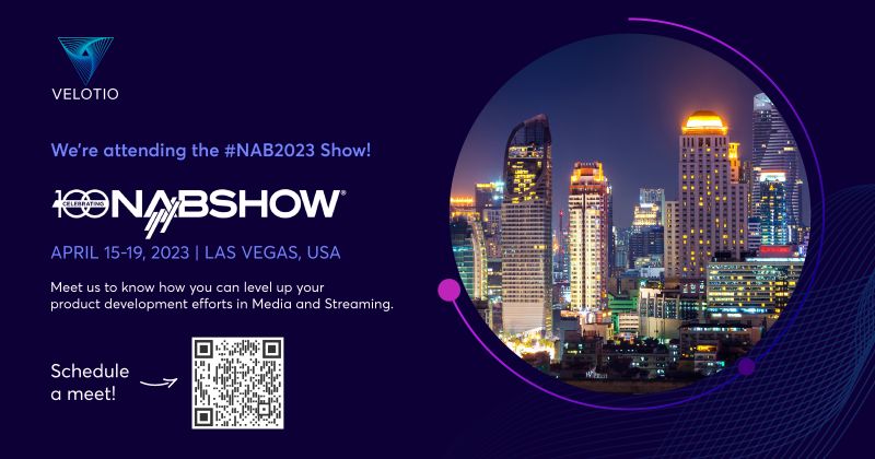 Velotio Technologies on LinkedIn: #nabshow Velotio Technologies on LinkedIn: #nabshow