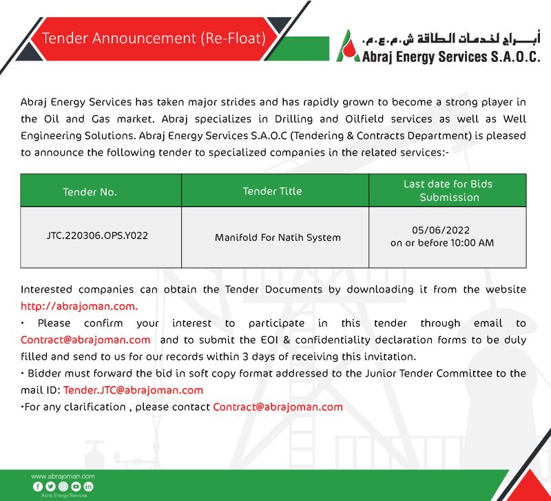 Abraj Energy Services on LinkedIn: #abraj #abraj_energy_services Abraj Energy Services on LinkedIn: #abraj #abraj_energy_services