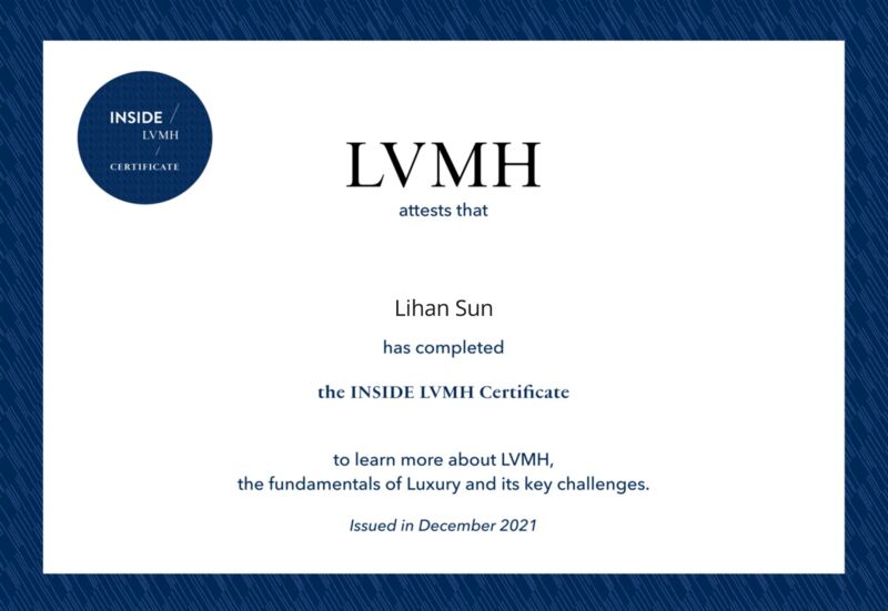 Lihan Sun on LinkedIn: #insidelvmh #insidelvmh #lvmh #sustainability # ... Lihan Sun on LinkedIn: #insidelvmh #insidelvmh #lvmh #sustainability # ...