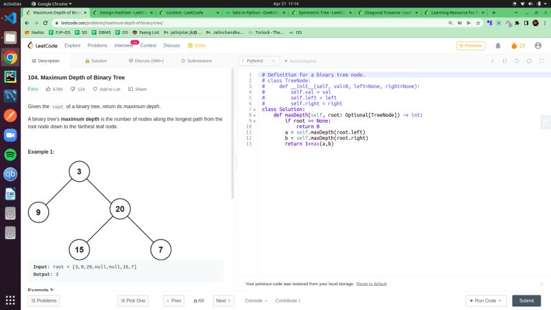 Jatin Kaushik on LinkedIn: #21dayschallenge #codewithaman #leetcode Jatin Kaushik on LinkedIn: #21dayschallenge #codewithaman #leetcode