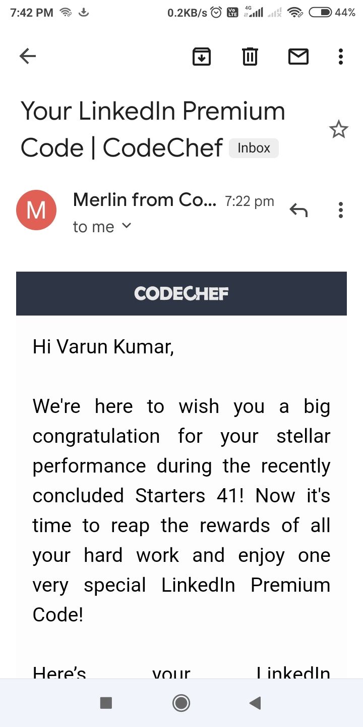 Varun Kumar on LinkedIn: #coding #cpp #cp #dsa #codechef # ... Varun Kumar on LinkedIn: #coding #cpp #cp #dsa #codechef # ...