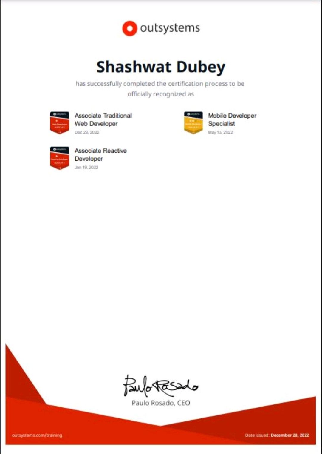 Shashwat Dubey on LinkedIn: #doitlean #outsystems | 16 comments Shashwat Dubey on LinkedIn: #doitlean #outsystems | 16 comments