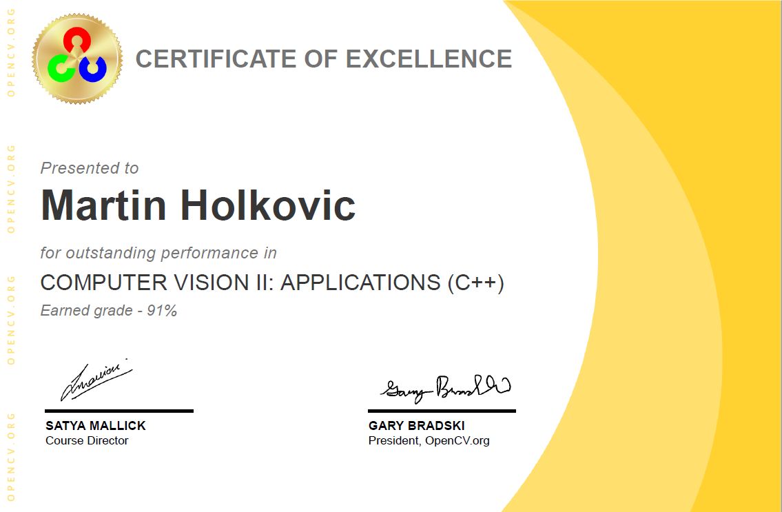 Martin Holkovic on LinkedIn: #opencv #cplusplus #machinelearning Martin Holkovic on LinkedIn: #opencv #cplusplus #machinelearning