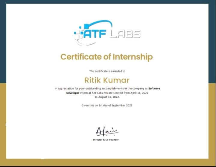 Ritik Kumar on LinkedIn: #internship #opportunity #work #experience # ... Ritik Kumar on LinkedIn: #internship #opportunity #work #experience # ...