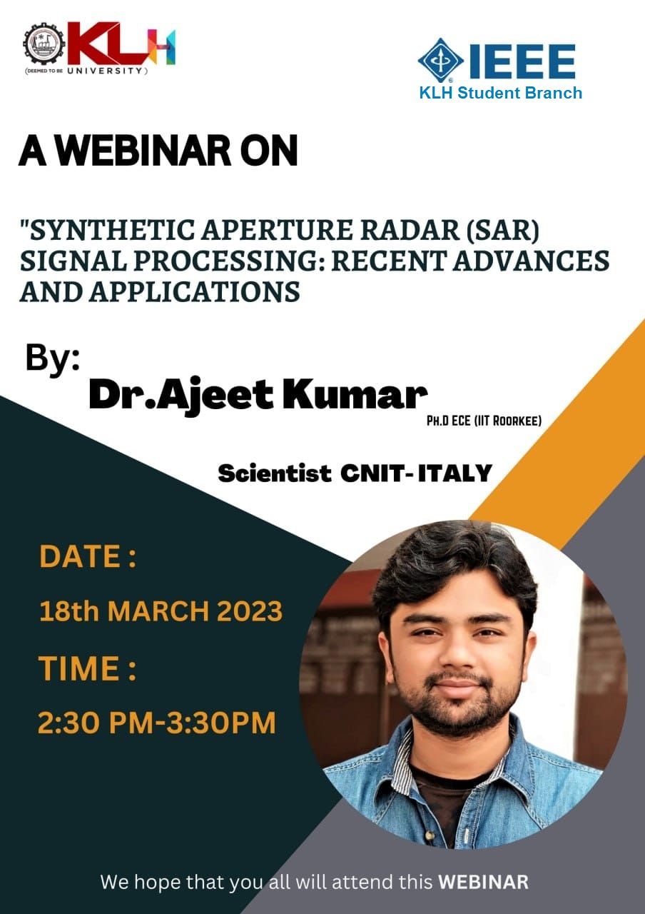 Dr. Ajeet Kumar on LinkedIn: #ieee #webinar Dr. Ajeet Kumar on LinkedIn: #ieee #webinar