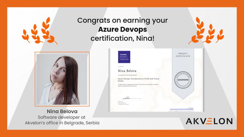 Akvelon, Inc. on LinkedIn: #certification #azure #devops Akvelon, Inc. on LinkedIn: #certification #azure #devops