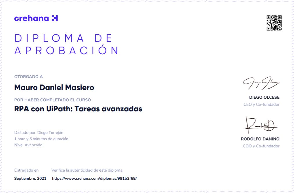 Mauro Daniel Masiero posted on LinkedIn Mauro Daniel Masiero posted on LinkedIn
