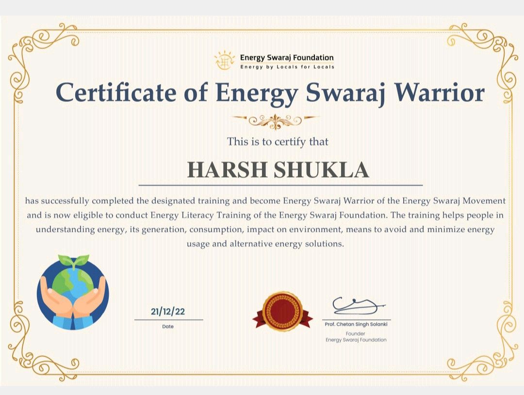 Harsh Shukla on LinkedIn: #training #energy #energysaving # ... Harsh Shukla on LinkedIn: #training #energy #energysaving # ...