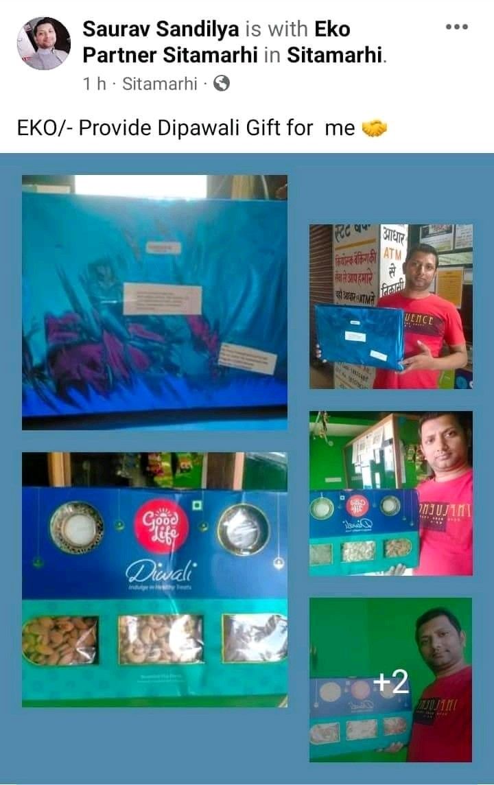 Saurav . on LinkedIn: EKO/- Diwali Gift 🤝 Saurav . on LinkedIn: EKO/- Diwali Gift 🤝