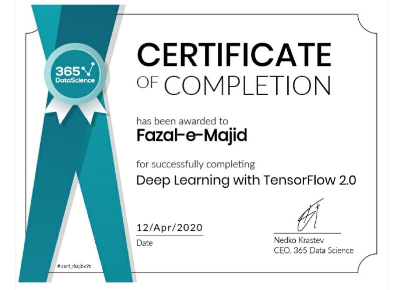 Fazal e Majid on LinkedIn: #deeplearning #tensorflow # ... Fazal e Majid on LinkedIn: #deeplearning #tensorflow # ...