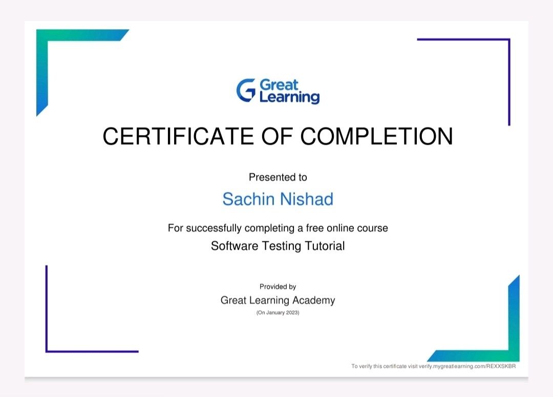 Sachin Nishad on LinkedIn: I’m happy to share that I’ve obtained a new ... Sachin Nishad on LinkedIn: I’m happy to share that I’ve obtained a new ...