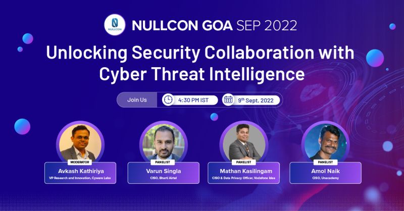 Sakshi Jain على LinkedIn: #nullcongoa2022 #cyware #threatintelligence # ... Sakshi Jain على LinkedIn: #nullcongoa2022 #cyware #threatintelligence # ...