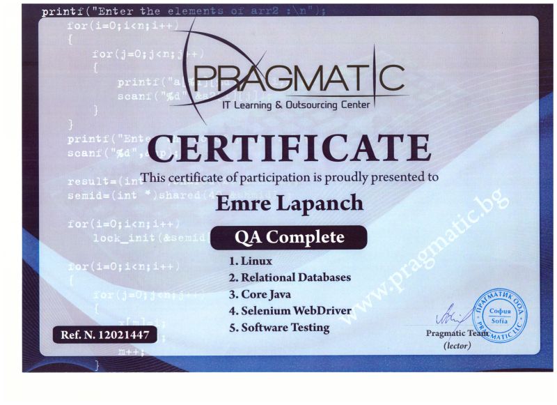 Emre Lapanch on LinkedIn: #qaengineer #java #selenium # ... Emre Lapanch on LinkedIn: #qaengineer #java #selenium # ...
