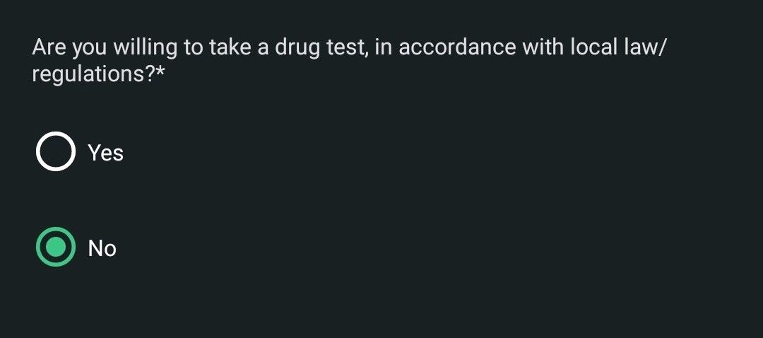 Praful Kumawat (. on LinkedIn: #job #interview #hiring #drugtesting Praful Kumawat (. on LinkedIn: #job #interview #hiring #drugtesting