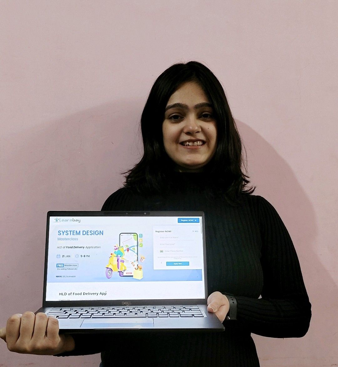 Mahima Hans on LinkedIn: #tech #webinar #systemdesign #placement | 13 ... Mahima Hans on LinkedIn: #tech #webinar #systemdesign #placement | 13 ...