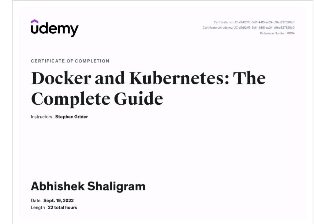 Abhishek Shaligram on LinkedIn: #devops #docker #kubernetes # ... Abhishek Shaligram on LinkedIn: #devops #docker #kubernetes # ...